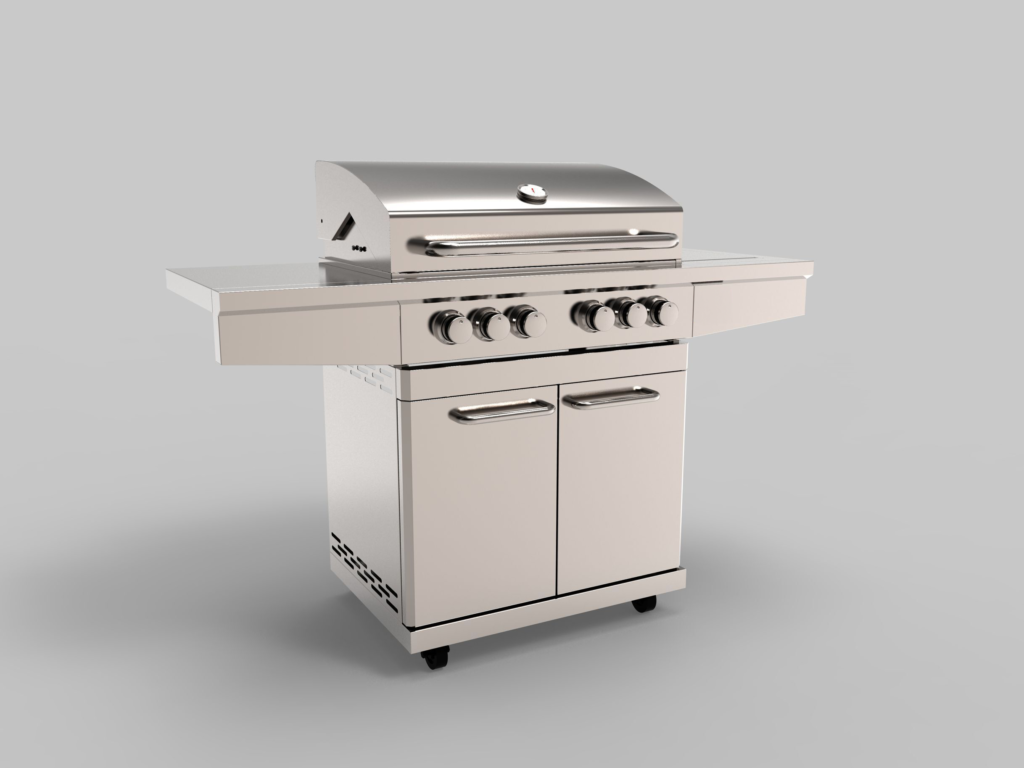 Full Stainless steel BBQ Grill – Master Grill
